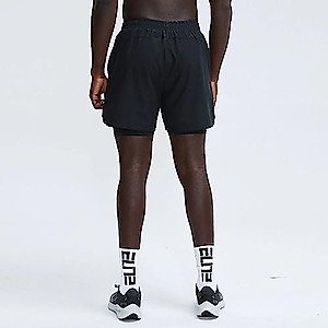 Podinor Elite Basketball Crew Socks for Men and Women, Cushion Performance Athletic Basketball Socks