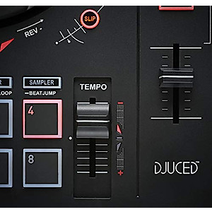 Hercules DJ Control Inpulse 300 | 2 Channel USB Controller, with Beatmatch Guide, DJ Academy and Full DJ Software DJUCED Included