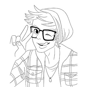 Fashion Coloring Book: For Kids Ages 6-8, 9-12 (Young Dreamers Coloring Books)