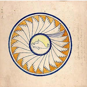 An original design for a porcelain plate