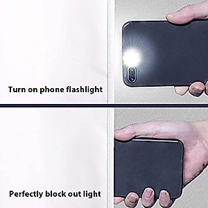 Rose Home Fashion Thermal Insulated Blackout Curtain Liner Panel-Ring Included- Curtain Liner 100% Darkening,Blackout Liner for 63 Inch Curtains (White, 27x59 2pieces)