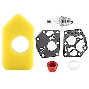 01 Garden Accessaries Carburetor Diaphragm Carburetor Gasket, Air Filter, Replacement Motors Small Engines for Stratton for Briggs