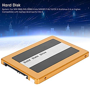 Solid State Disk, SATA3.0 SSD Large Capacity Firm Sturdy Picture Storage for Laptop Desktop Computer for Men Women(#2)
