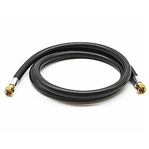Flame King Thermo Rubber RV Slide Out Hose Assembly, 60 Inch, 3/8 Inch ID, Female To Female - 100159-60