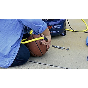 Accessory Kit, 17 Piece Compressor Inflation Kit, with Blow Gun, Air Chucks, & Inflation Needles (Campbell Hausfeld MP284701AV)