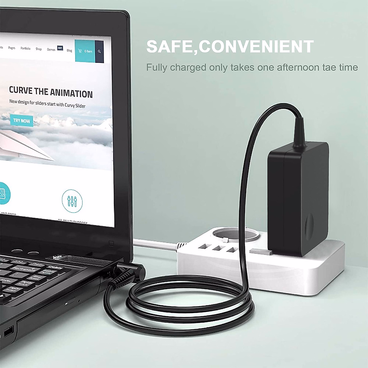 65W 45W Compatible with Lenovo Laptop Charger,for IdeaPad Laptop 310 320 330 330s 510 520 710s ideapad 510s 13" and 14",Flex 4 1480 Flex 4 1580,Yoga 710 Laptop Charger GX20L29355