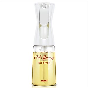Mistifi Oliver Oil Sprayer for cooking, Spray bottle 6oz, Non-Aerosol Refillable Dispenser Oil Mister FS600 Less is More