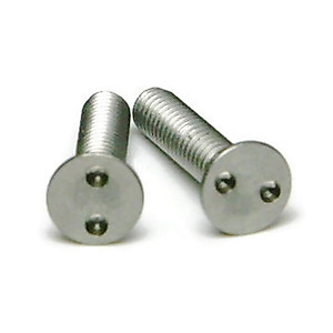 Spanner Security Flat Head Stainless Steel Machine Screws #6-32 x 1 Qty 100