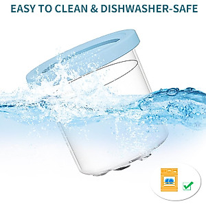 Noble Hydric Ninja Creami Pints And Lids - 4 Pack Ninja Creamy Pints Containers Nc301 Nc300 Nc299amz Series Ninja Creami Pints Safe Series Creamer Ninja Creamy Pints