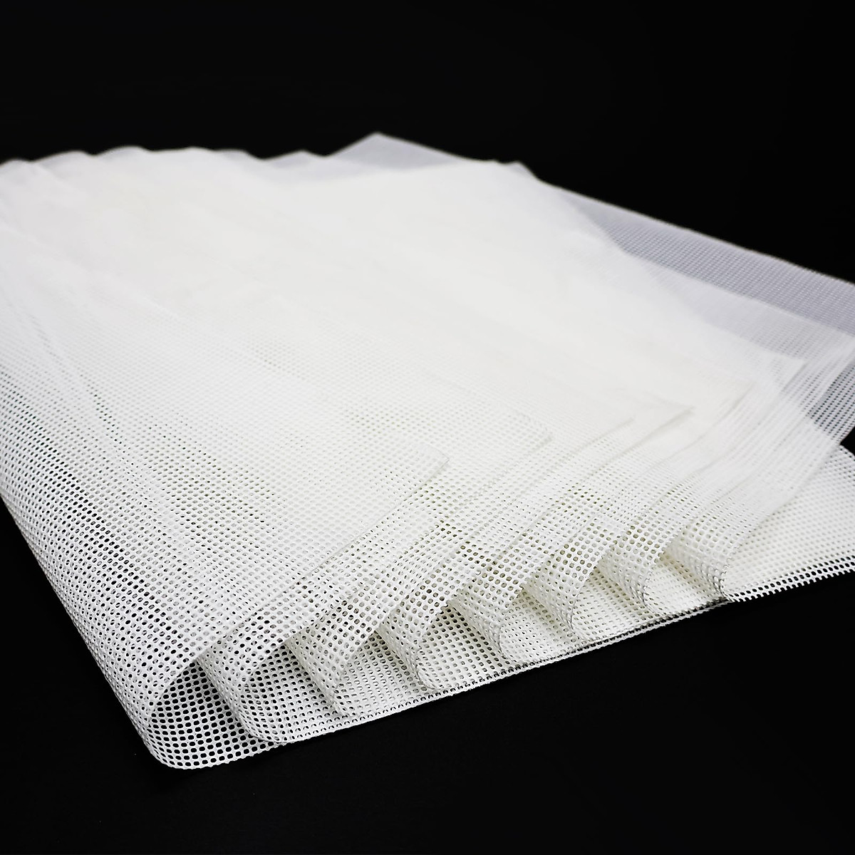 8 Pcs Silicone Dehydrator Sheets, Premium Non Stick Dehydrator Mats, Fruit Dryer Mesh for Food Dehydrator, 14x14 in