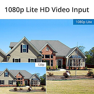 8CH 1080P 5-in-1 HD Analog Hybrid DVR&NVR Support 5MP IP Camera+1080P AHD/TVI/CVI Camera & Analog Camera Standalone DVR CCTV Surveillance Security System Video Recorder(No Hard Driver)
