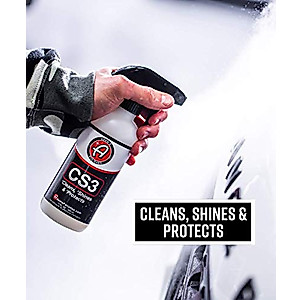 Adam’s CS3 (16oz) - Ceramic Spray Coating That Cleans, Shines & Protects | Top Coat Car Wash Polish & Paint Protectant Stronger Than Car Wax | RV Boat Motorcycle Car Detailing Waterless Wash Cleaner