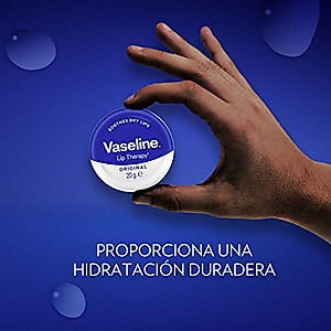 Vaseline Lip Therapy | Vaseline Lip Balm | Lip Moisturizer for Very Dry Lips | Original | 20g
