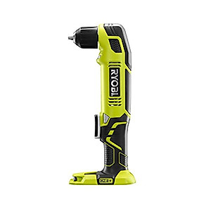Ryobi P241 One+ 18 Volt Lithium Ion 130 Inch Pounds 1,100 RPM 3/8 Inch Right Angle Drill (Battery Not Included, Power Tool Only)