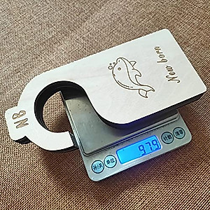 Ronyme 7X Baby Closet Size Dividers, Baby Closet Organizer, Durable Baby Closet Dividers from Newborn to 24 Months