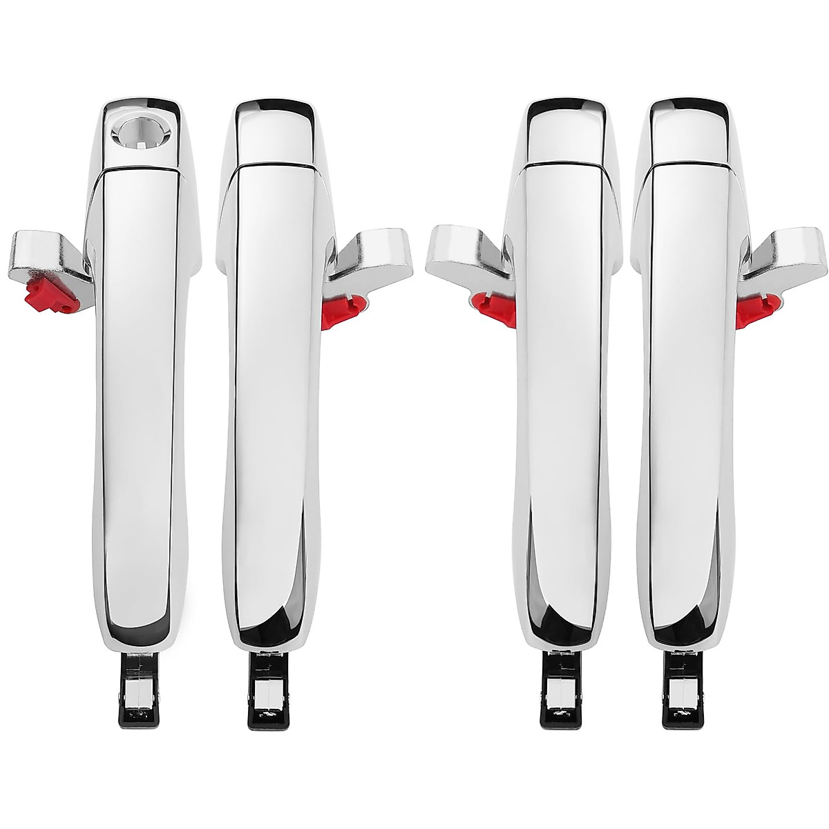 Lcyolada 4Pcs Exterior Door Handles for Chrysler 300C 2005 2006 2007 2008 2009 2010, Dodge Magnum 2005-2008 & Charger 2007,CH1310142, 5065801AG