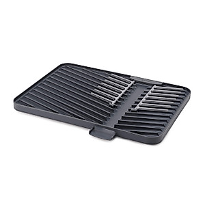 Joseph Joseph - 85139 Joseph Joseph Flip-Up Drain Board with Foldable Dish Rack, One-size, Gray