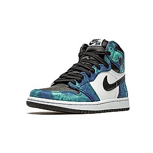 Jordan Womens Air 1 High WMNS CD0461 100 Tie-Dye - Size 8.5W