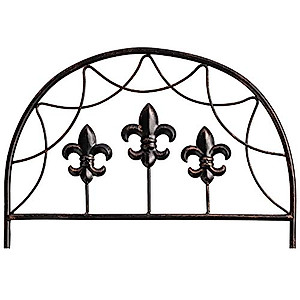 hogardeck Garden Flag Holder Stand - Metal Powder-Coated Garden Flag Arbor Weather-Proof Yard Flag Pole Garden Flag Stakes Outdoor Decor