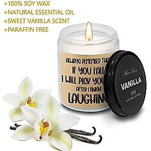 AharHora Funny Gifts for Best Friend, Hilarious Gag Gifts, Vanilla Scented Candles BFF Gifts, Humorous Unique Candle Gifts for Women Men Best Friend Bestie Coworker Birthday Friendship Female Joke