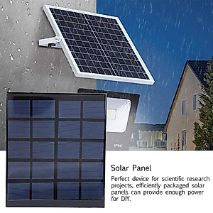 5V 500mA Solar Panel Cell Power Module with 2pcs,High Conversion Efficiency, Snow Proof and Wind Proof for Solar Lawn Lights, Solar Cell Phone Charger