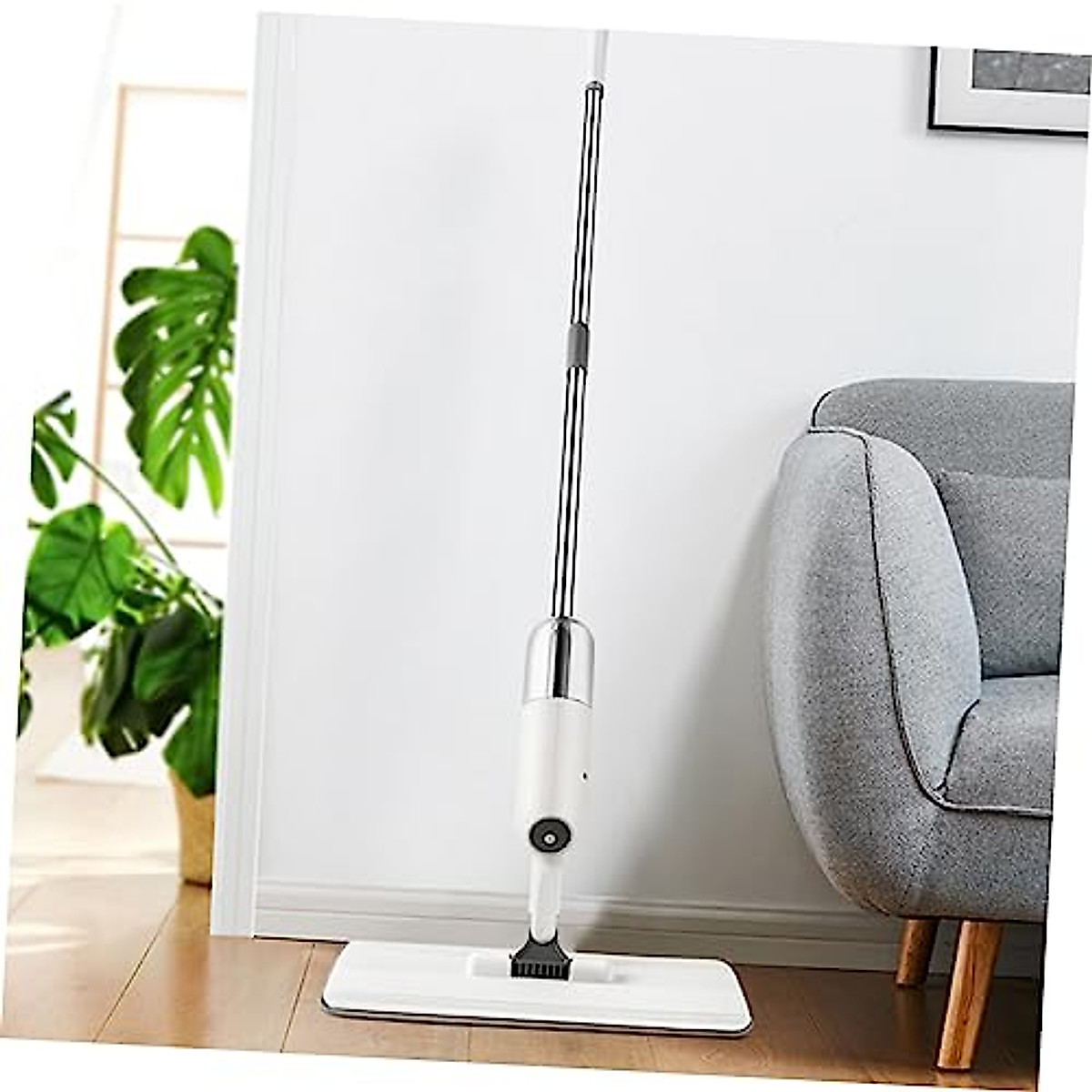 JEWEDECO 1 Set Spray Mop Microfiber Broom Jalador De Agua para Piso Microfiber Cleaner Floor Squeegee Broom Graffiti Mop Water Scraper Office Mop Home Cleaning Tool Water Spray Mop Flat Pp