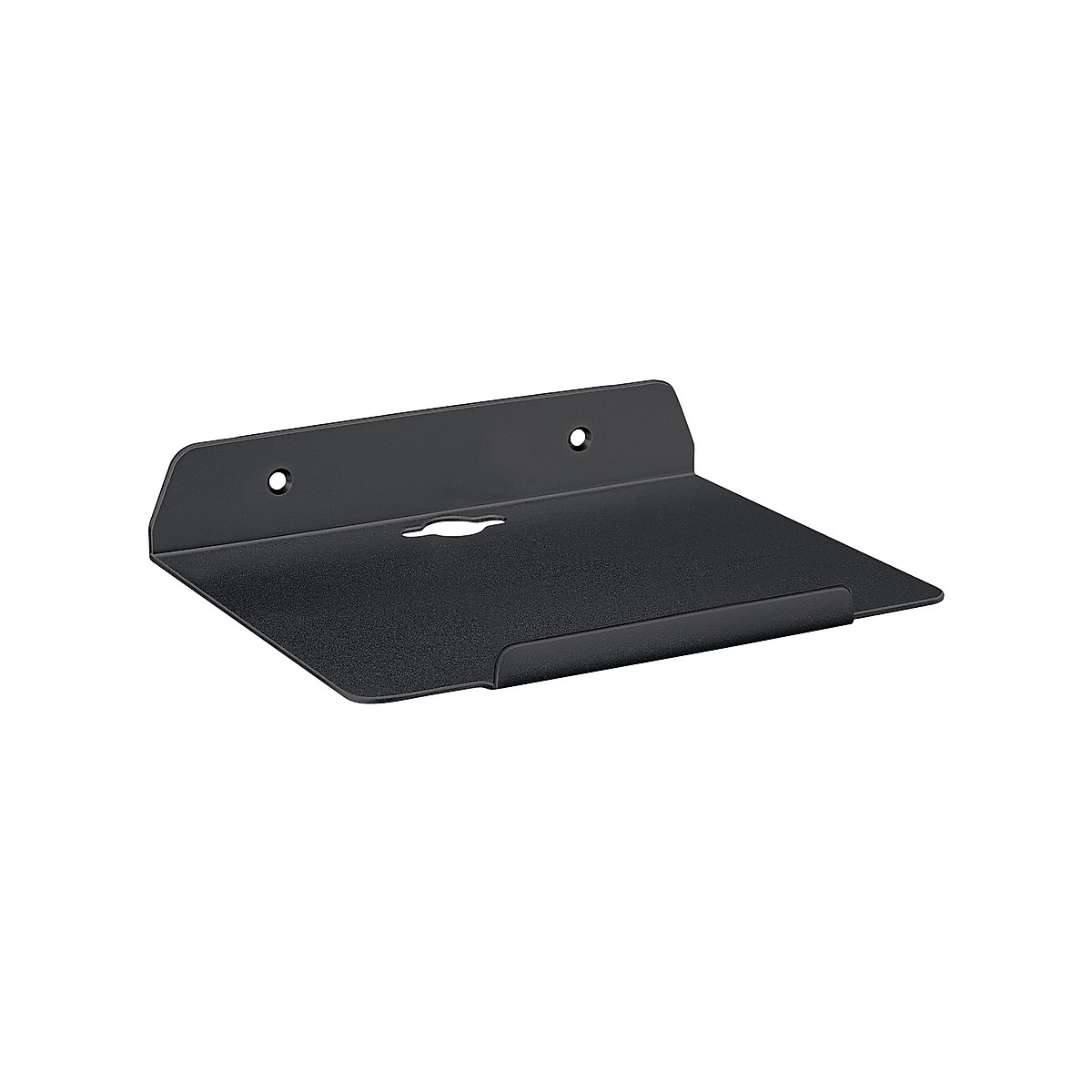 8" Floating Metal Wall Shelf,Floating Shelves For Wall,Wall Mounted Shelves For Speakers,Small Floating Wall Shelf With Lip,Organizer And Storage For Bedroom Bathroom Living Room Kichen Garage(Black)