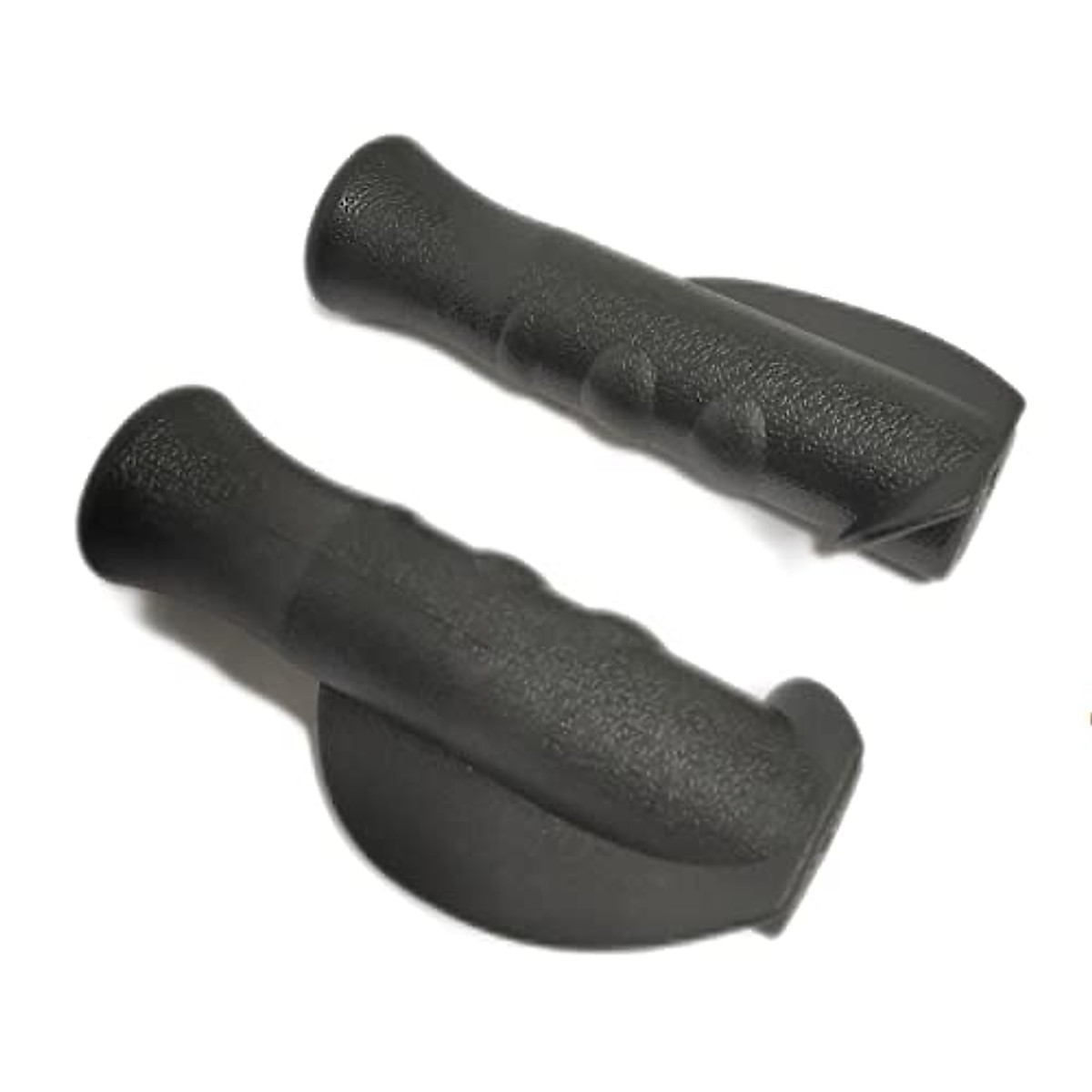Universal Rollator Hand Grip,Replacement Parts for Rollator and Wheelchair,Universal Hand Grips Anatomical Pair for 4-Wheel rollator (1Pair(Left/Right),Black)