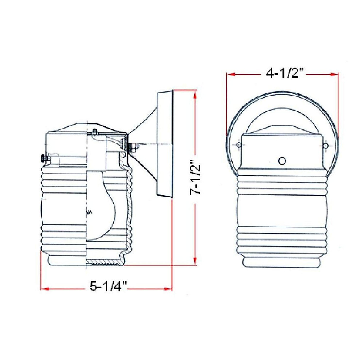 Design House 502179 Jelly Jar 1 Light Indoor/Outdoor Wall Light, Polished Brass (Pack of 2)
