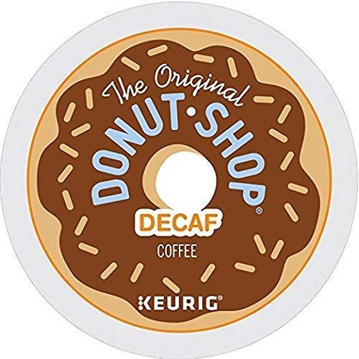 The Original Donut Shop Decaf K-Cup Pods, Medium Roast,12-Count, (Pack of 3) [Retail Packaging]