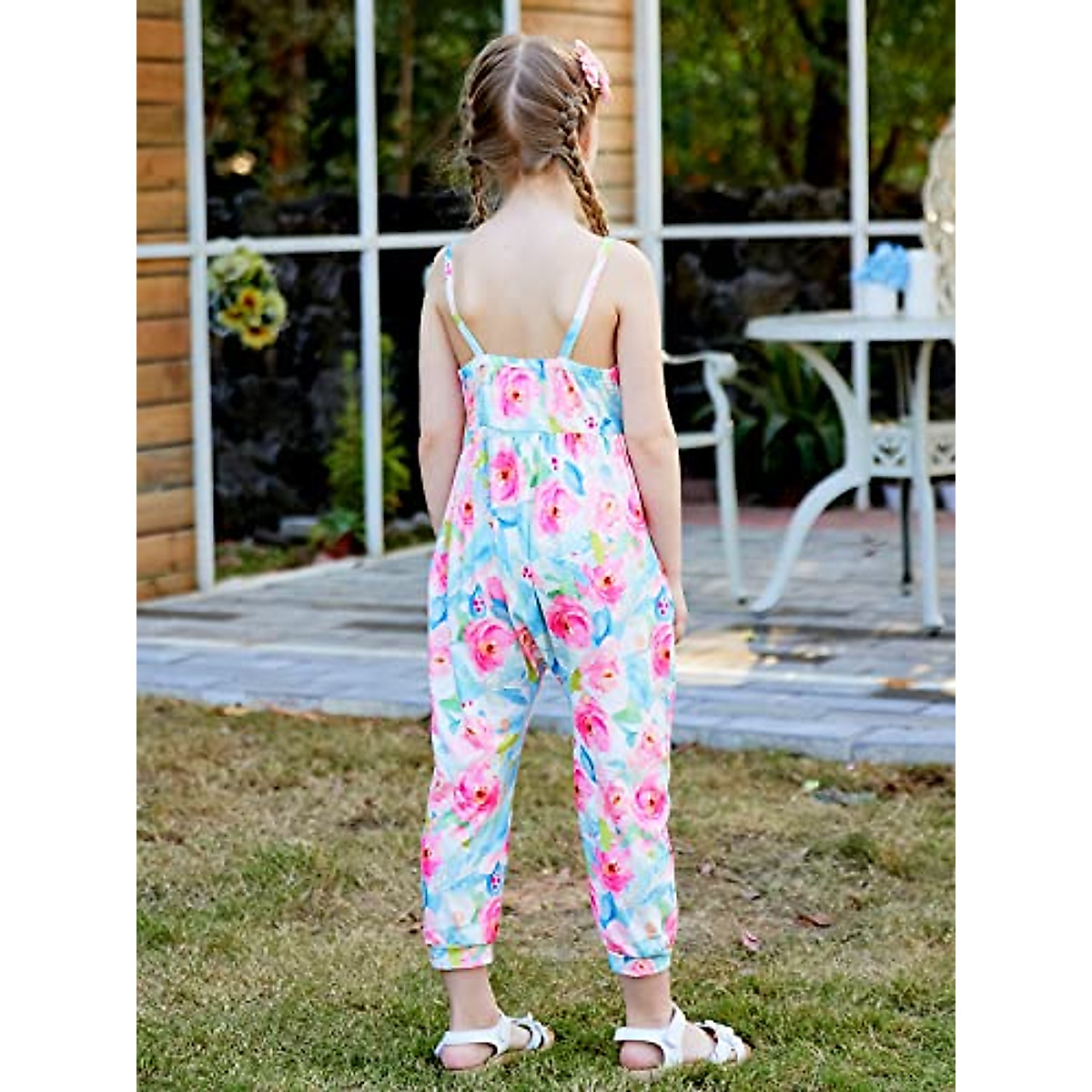 Yousie 2t Romper Summer Clothes 12 Months 24 Months Baby Outfit Pants with Pockets