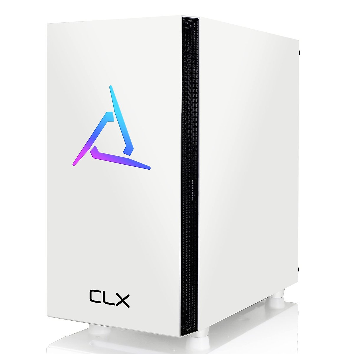 CLX SET TGMSETRXM2508WM Gaming Desktop Computer - AMD Ryzen 5 5600 Hexa-core [6 Core] 3.50 GHz - 16 GB RAM DDR4 SDRAM - 1 TB M.2 PCI Express NVMe SSD - Micro Tower - White