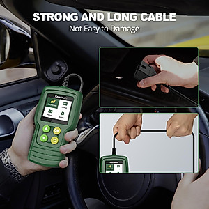 XpertAuto C302 OBD2 Scanner Code Reader for Car Check Engine, Automotive CAN Diagnostic Tool, Read and Erase Fault Codes, Check Emission Status, Universal for All OBD II Protocol Cars After 1996