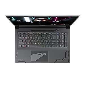 Gigabyte AORUS 17X: 17.3" Thin Bezel QHD 2560x1440 240Hz Display, NVIDIA GeForce RTX 4090 Laptop GPU 16GB GDDR6, Intel Core i9-13950HX,32GB DDR5 RAM, 2TB SSD, Win11 Pro(AORUS 17X AZF-C5US665SP), Black