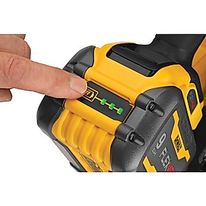 DEWALT FLEXVOLT 20V/60V MAX* DCB609 Battery, 9.0-Ah, 180-Watt Hours, Silicone Encapsulated Module, LED Charge Status, Bulk Packed