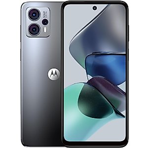 Motorola Moto G23 4G LTE XT2333-1 | 4GB RAM | 128GB Storage | DUAL SIM | 50MP Camera | 30W TurboPower | 6.5" LCD 90Hz Display | International Model | GSM Factory Unlocked - (Gray)