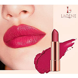 LAQENE Luxury Line: Kissproof Rouge Lipstick - Show-Stopping: Looks Gorgeous on You - Silky Comfortable & Smooth - Richly Pigmented, Unique Color, Hydrating - Creamy Texture
