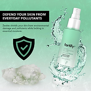 Fortify Skincare 9-in-1 Korean Facial Mist Spray with Hyaluronic Acid & Aloe Vera - Anti-Aging & Hydrating - Dermatologist Tested, Fragrance-Free - All Skin Types, Clean Beauty - 130ML/4.39 FlOz