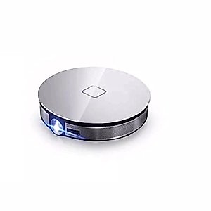 DROOS Portable Mini Projector 1280x720P WiFi HDMI Compatible Support 1080P 4K Home Theater Projector (Color : A, Size : 174mmx42mm(projectors)