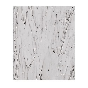 Linon Tray Table Set, 15.75"D x 18.9"W x 26.38"H, White