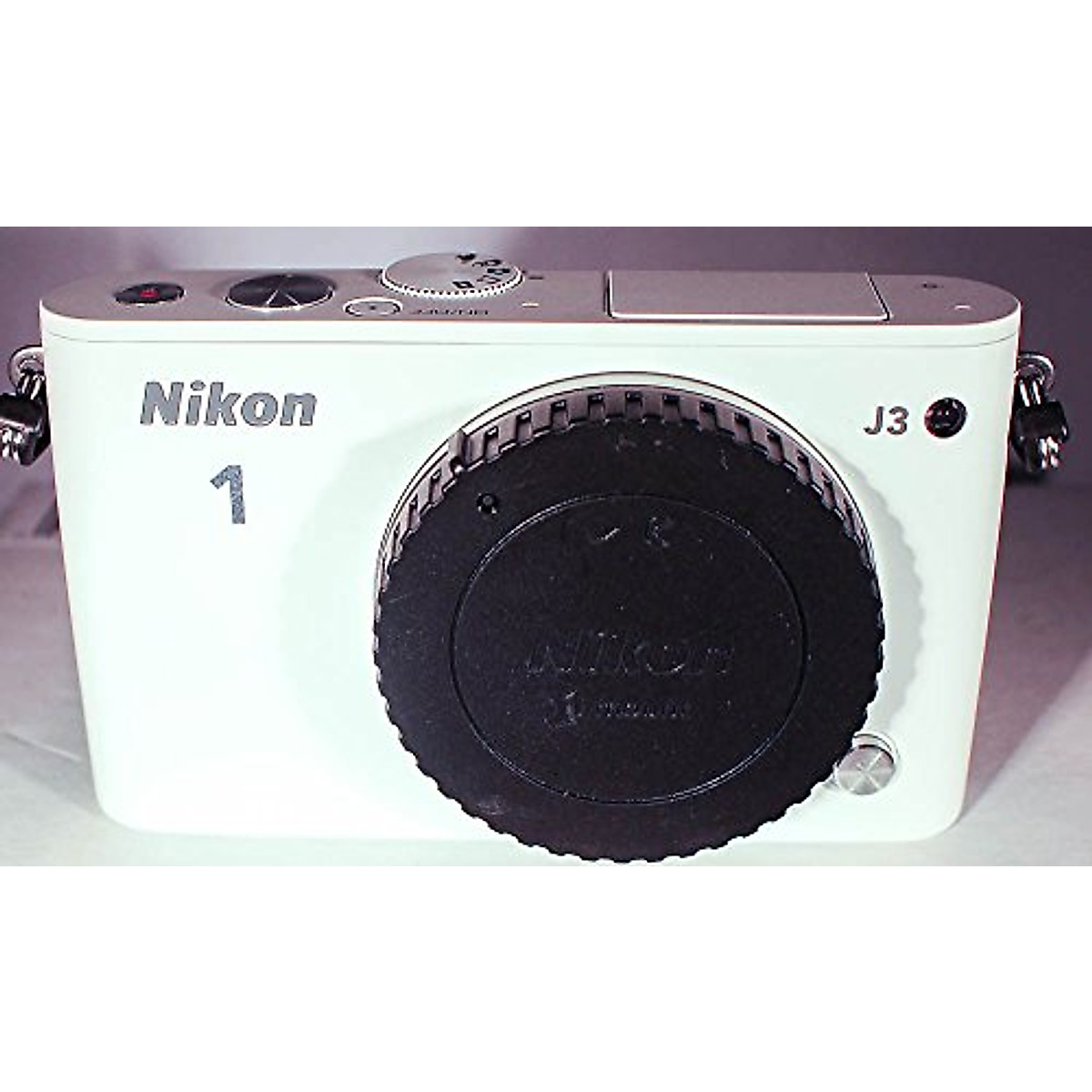 Nikon 1 J3 14.2 MP HD Digital Camera Body Only (White) (Certified Refurbished)