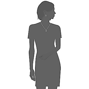 NINE WEST Silver-Tone and Crystal Necklace and Earrings Set