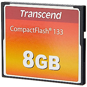 Transcend 8GB CompactFlash Memory Card 133x (TS8GCF133)