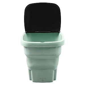 Foldable Washing Machine with 3 Modes Timing, 15L Portable Washing Machine, Mini Washer and Spin Dryer Combo for Apartment, Laundry, Camping, RV, Travel, Underwear, Baby