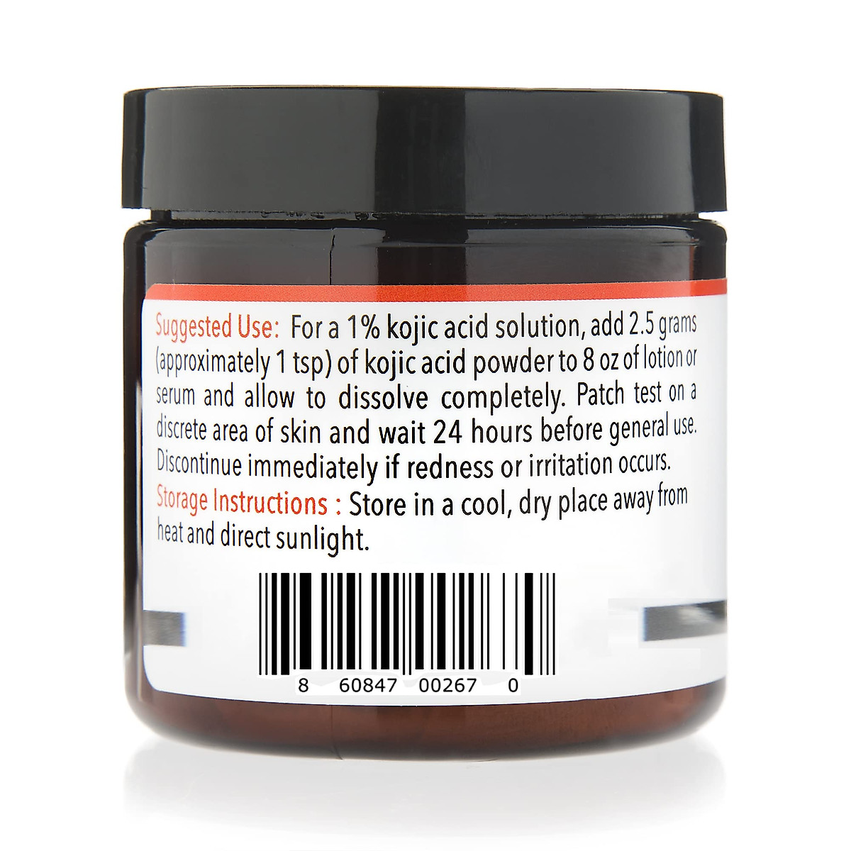 Pure Kojic Acid Powder | Key Ingredient in Lightening Creams, Serums, and Soaps | A POTENT SKIN BRIGHTENER