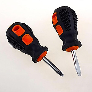 2Pieces Screwdriver Kit Set Mini Small Portable Radish Head Screw Driver Cross Ratchet Screwdriver Repair Tool Magnetic Screwdriver Mini Screwdriver Set Magnetic Tip Screwdriver Small Kit