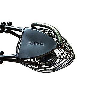 Wine Cork Holder - A Decorative Wine Cork Holder Wine Barrel in The Shape of a Elegant Metal Cat - for cat and Wine Lovers! Great for Wine Corks