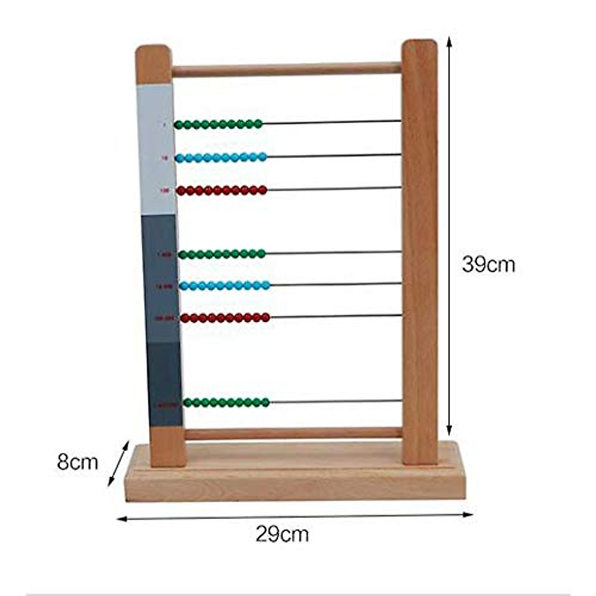 Large Bead Frame-Montessori Eductional Materials Learning Tools Preschool Toys