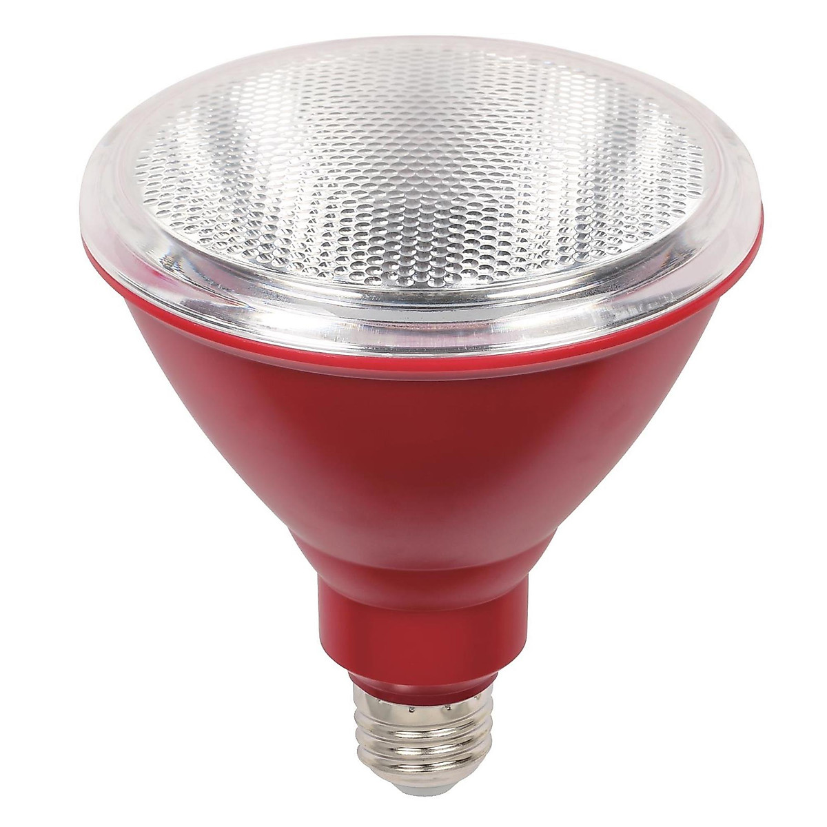 Westinghouse 3314700 100-Watt Equivalent PAR38 Flood Red Outdoor Weatherproof LED Light Bulb with Medium Base, 1 Count (Pack of 1)
