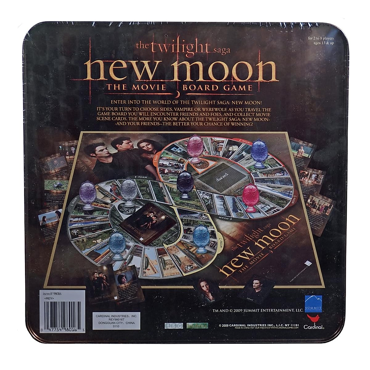 Spin Master Games The Twilight Saga New Moon Movie Board Game